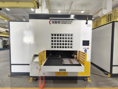 China Automatic Force Control Robot Deburring Machine For Cast Iron Differential Parts for sale