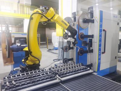 China Mirror Finish Robotic Polishing Machine for Bathroom Mixer Tap and Faucet for sale