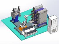 China Automatic Robotic Deburring And Polishing Machine for Three Way Pipe Connector for sale