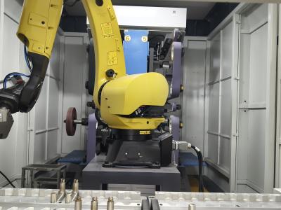China Flexible Robotic Automotive Grinding and Polishing Machine For Die Cast Aluminum Parts for sale