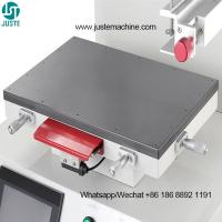 China JUSTE SC-3040SM Pneumatic Screen Printing Machine 300×400mm Max Print Size 1200-1800 Prints/Hour for sale