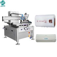 China Semi Automatic Silk Screen Printing Machine 500×700mm Digital HMI Flatbed Printer for Skateboards Bags Electronics for sale