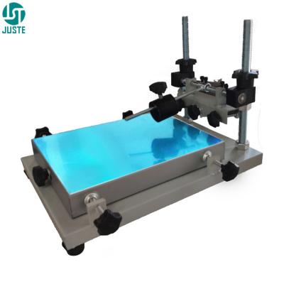 China Manual Flatbed Screen Printing Machine SC-5860 - 240×300mm to 450×600mm Print Area, 1500 Prints/Hour, 2-Year Warranty for sale