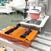 China Automatic 1-Color Pad Printing Machine 100×200mm Plate Size 500-2500 Prints/Hour for Plastic Cups Bottles Ceramics for sale