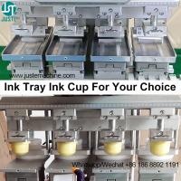 China 4-Color Automatic Pad Printing Machine 100×150mm Plate Size 500-2500 Prints/Hour for Cups Caps Slippers for sale