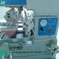 China 4-Color Automatic Pad Printing Machine 100×150mm Plate Size 500-2500 Prints/Hour for Cups Caps Slippers for sale