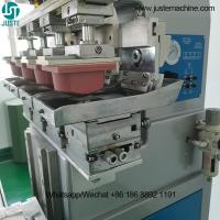 China 4-Color Automatic Pad Printing Machine 100×150mm Plate Size 500-2500 Prints/Hour for Cups Caps Slippers for sale