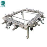 China JUSTE JST-SC1215R Pneumatic Screen Stretching Machine 1200×1500×800mm for Silk Screen Printing for sale