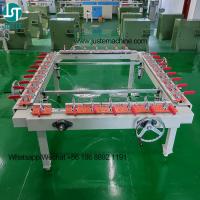 China JST-SC1215T Pneumatic Screen Stretching Machine 1200×1500×800mm with 45N Tension for Silk Screen Printing for sale