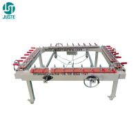 China JST-SC1215T Pneumatic Screen Stretching Machine 1200×1500×800mm with 45N Tension for Silk Screen Printing for sale