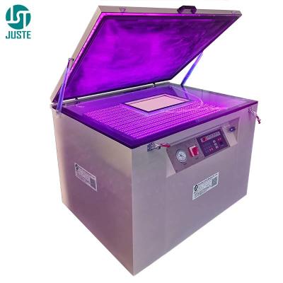 China JUSTE JST-EX90120R UV Mercury Lamp Exposure Machine 1200×900mm 1.5KW Semi-Automatic for sale