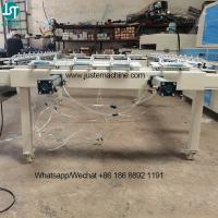China Pneumatic Screen Stretching Machine 1200×1500mm with 45N Tension Capacity for Industrial Printing for sale