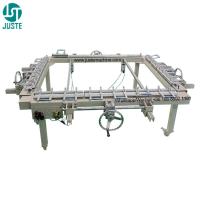 China JST-SC1215R Pneumatic Screen Stretching Machine 1200×1500mm Size 110kg Weight for Silk Screen Printing for sale