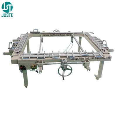 China JST-SC1215R Pneumatic Screen Stretching Machine 1200×1500mm Size 110kg Weight for Silk Screen Printing for sale