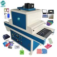 China JUSTE JST-UV40150F Tabletop UV Curing Machine 6.2KW 400mm Belt Width for Offset Printing and Industrial Applications for sale