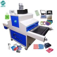 China JUSTE JST-UV60200F UV Flash Dryer 600mm Belt Width 365.7nm LED Curing Machine for Screen Printing for sale