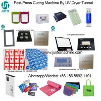 China JUSTE JST-UV60200F UV Flash Dryer 600mm Belt Width 365.7nm LED Curing Machine for Screen Printing for sale