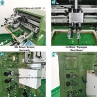 China Automatic Oil Jerry Can Screen Printing Machine 1 Color Pneumatic 220V 50HZ for Cylindrical Containers for sale
