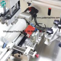 China SC-400R-CSM Semi-Automatic Cylindrical Screen Printing Machine - 300×450mm Print Area, 500-1500 Units/Hour for sale