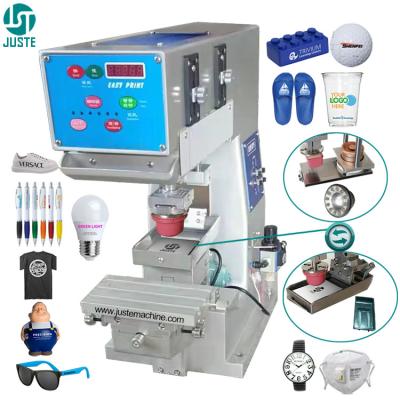 China JST-DP1-T125 Desktop UV Curing Ink Pad Printer - 1 Color Pneumatic System, 500-2500 Prints/Hour, 50kg Weight for sale