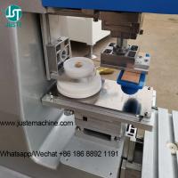 China Juste JST-DP1-T125 Automatic 1-Color Pad Printing Machine with 500-2500 Prints/Hour for Shoe Soles and Industrial Parts for sale