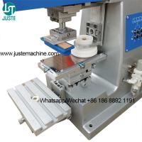 China Desktop 1-Color Pad Printing Machine with 50cm Print Area, Pneumatic Operation for Industrial Applications for sale