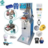 China 1-Color Pad Printing Machine 500-2500 impressions/hr for Garment Tags & Skateboard Wheels for sale
