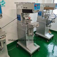 China 1-Color Pad Printing Machine 500-2500 impressions/hr for Garment Tags & Skateboard Wheels for sale