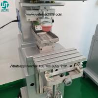 China 2-Color Pad Printing Machine 100×200mm Plate Size 500-2500 Prints/Hour for Ceramic Plastic Metal for sale
