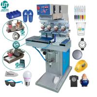 China Ink Cup Pad Printing Machine 4 Color Kit Pod Semi-Automatic Pad Printer For Washing Machine Panel Poker Chips for sale