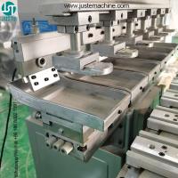 China 6 Color Conveyor Pad Printing Machine Small Model Soft Pad Printer With Ceramic Ring Plastic Spare Controller Parts for sale