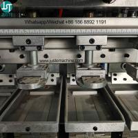 China 6 Color Conveyor Pad Printing Machine Small Model Soft Pad Printer With Ceramic Ring Plastic Spare Controller Parts for sale