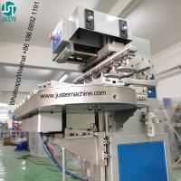 China Semi-Automatic 6-Color Pad Printing Machine with 18-Station Conveyor | 100×150mm Plate | 750-2500 Prints/Hour for sale