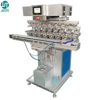 China 8 Color Easy Pad Printing Machine Semi-Automatic Pneumatic Mini Pad Printer For A3 Custom Tracing Paper Micro Sd Card for sale