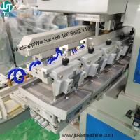 China 8-Color Pneumatic Pad Printing Machine with 22-Station Conveyor - 100×150mm Plate Size, 750-2500 Prints/Hour for sale