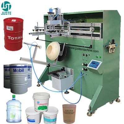 China Automatic Silk Screen Printing Machine JST-R1200 with 1000mm Max Diameter and 1500 Units/Hour Speed for Paper Cups and Cylindrical Products for sale