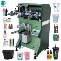 China Juste JST Series Automatic Screen Printing Machine for Cups & Bottles - 1000-1500/hr Speed, Φ90-1000mm Diameter for sale