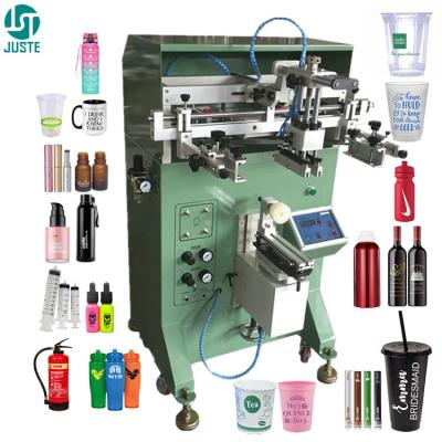 China Pneumatic Paper Cup Screen Printing Machine 1 Color 1000-1500 Pcs/Hr for Cylindrical Containers for sale