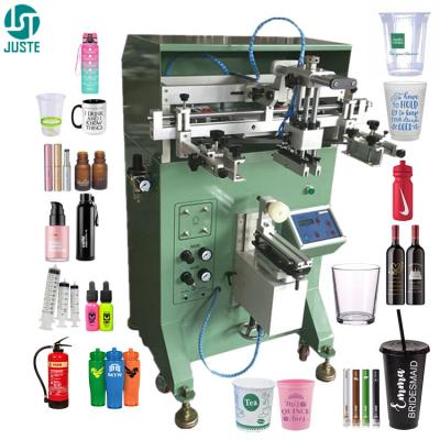 China Automatic Servo Motor Silk Screen Printing Machine for Cosmetic Bottles & Cups - 1000-1500 Units/Hour, Φ90-1000mm Diameter for sale