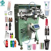 China Pneumatic 1 Color Silk Screen Printing Machine for Plastic Cups 220V 50HZ for sale