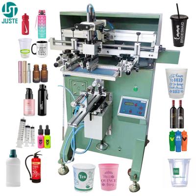 China Juste JST-R Series Curved Screen Printing Machine for Bottles & Cups - 90mm-1000mm Diameter, 1000-1500 Units/Hour for sale