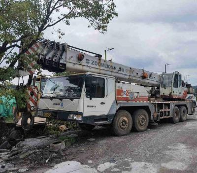 China Used Zoomlion QY50V 50-Ton Truck Crane 2009 Model | 42.1m Boom Height | 140,000 km Mileage for sale