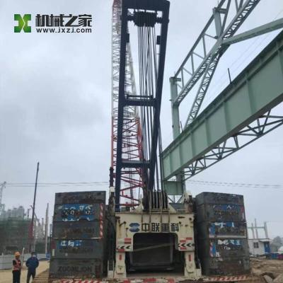 China Used Zoomlion QUY130 130 Ton Crawler Crane with 64m Boom and 13,500 Operating Hours for sale