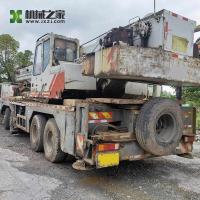 China Used Zoomlion QY50V 50-Ton Truck Crane 2009 Model | 42.1m Boom Height | 140,000 km Mileage for sale