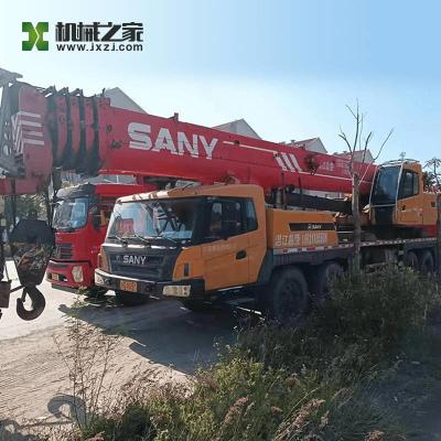 China Sany STC750 75-Ton Second Hand Truck Crane with 47M Boom and 130 m/min Hoist Speed for sale