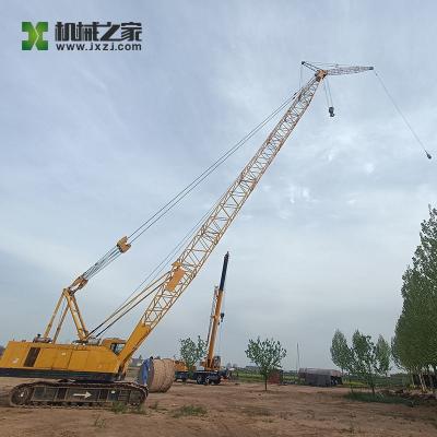 China XCMG QUY50 Used Crawler Crane 50 Ton Capacity with 52m Boom and 115kW Engine for sale