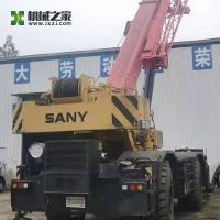China SANY SRC550H 55 Ton Rough Terrain Crane | 43.5m Boom | 75% Gradeability | Used 2017 Model for sale