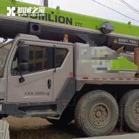 China Used Zoomlion JQZ80V Truck Crane 80 Ton Mobile Crane 48m Boom for sale