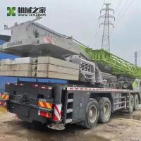 China Used Zoomlion JQZ80V Truck Crane 80 Ton Mobile Crane 48m Boom for sale