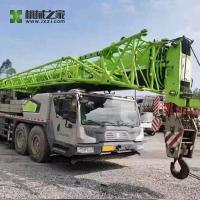 China Used Zoomlion JQZ80V Truck Crane 80 Ton Mobile Crane 48m Boom for sale